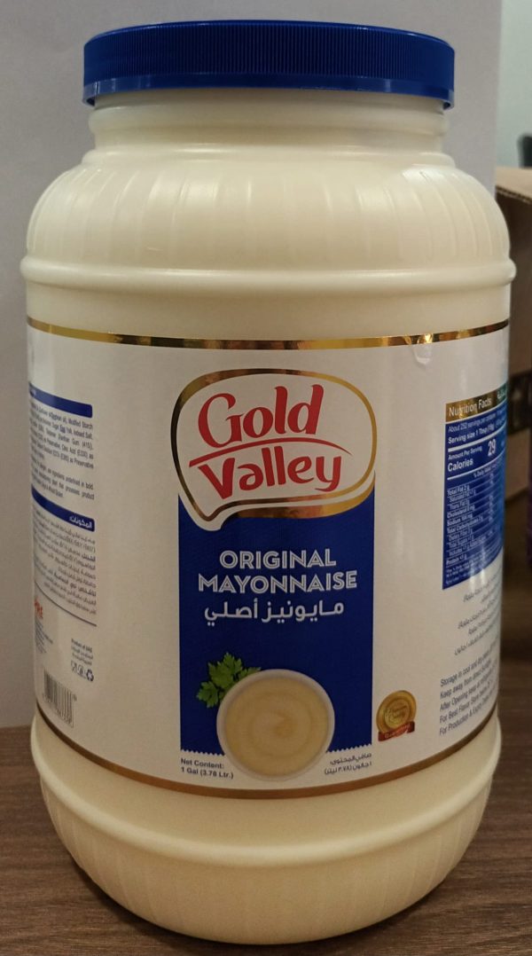 GOLD VALLEY – MAYONNAISE GALLON (3.78LTR X 4) – Harvest Trading